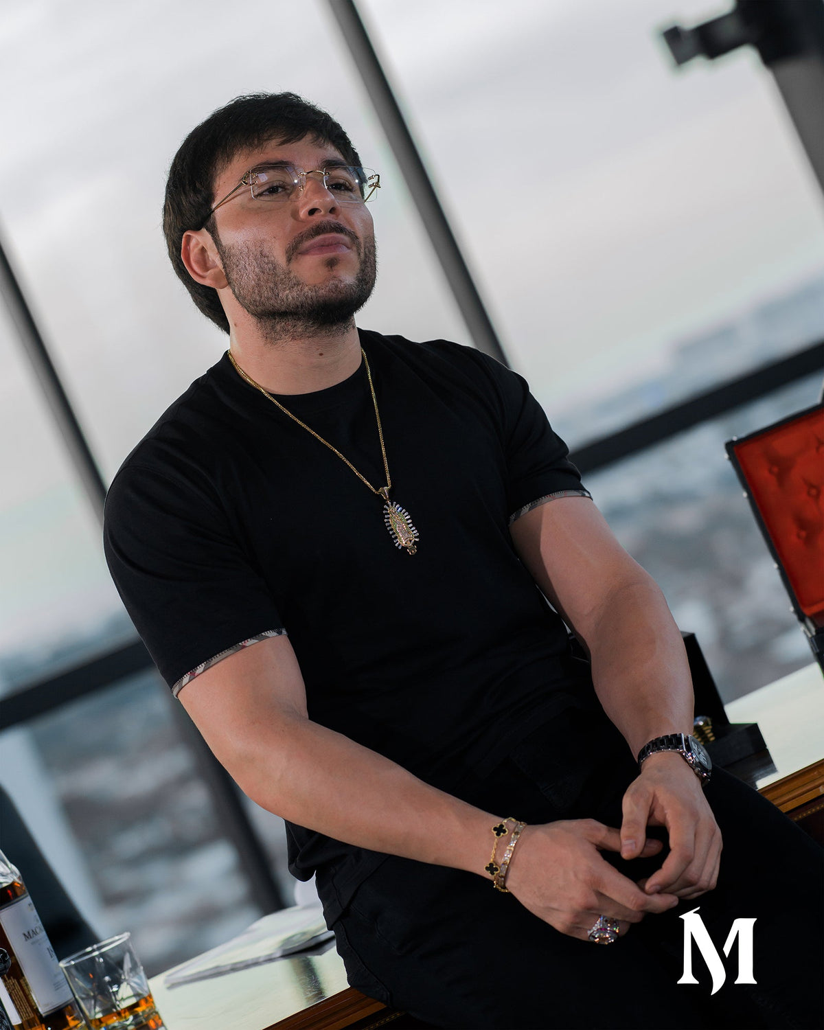 Tito Doble P's style: diamonds, elegance, and plenty of urban flow